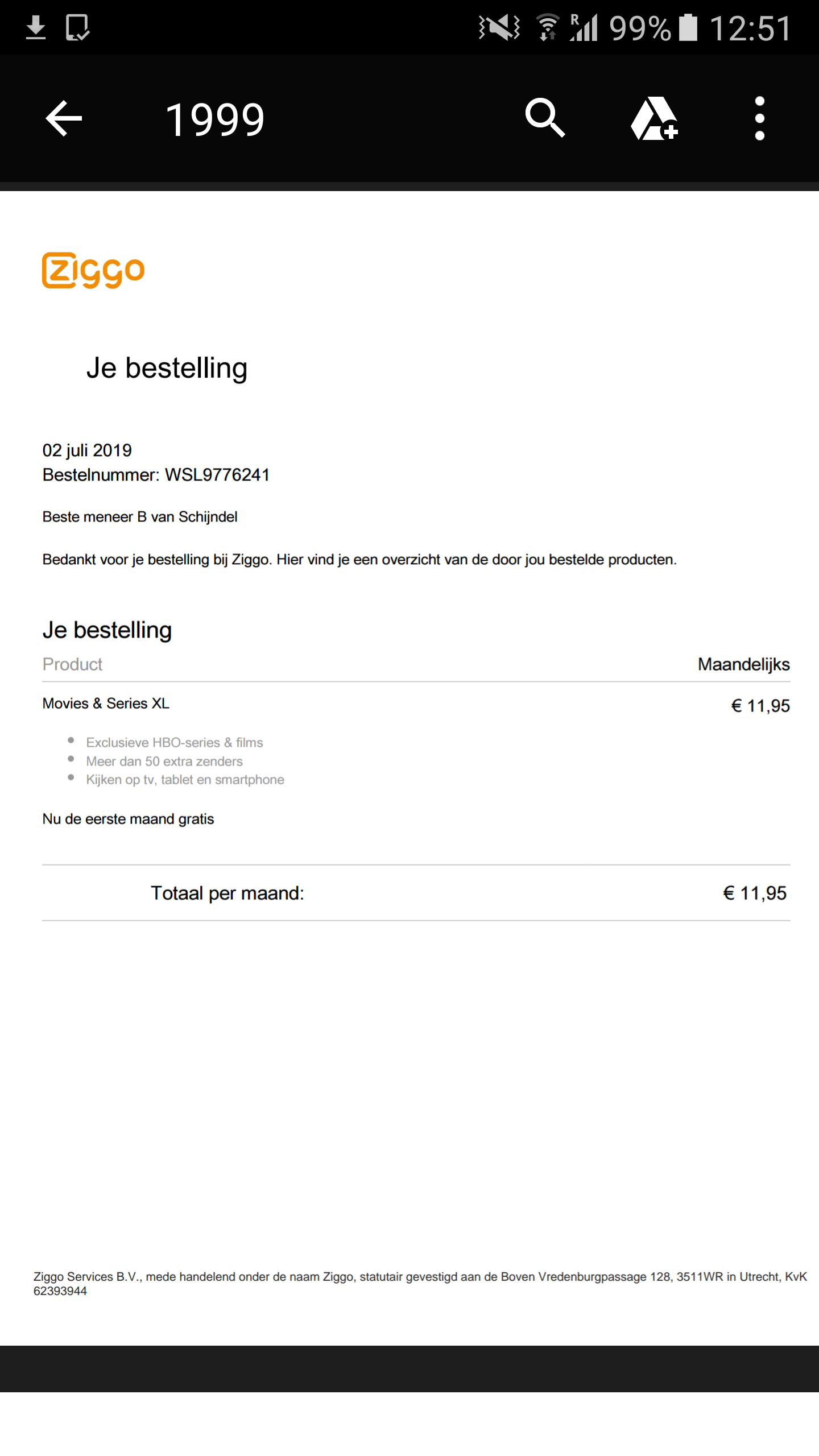 Mijn Ziggo Inloggen Übersicht über Den Massenversand